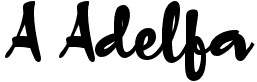 A Adelfa Fonte | Criar Logotipo