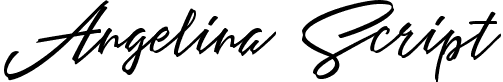 Angelina Script Fonte | Visualizar