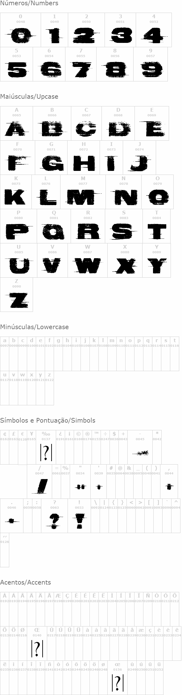 Bad Coma Fonte | Visualizar