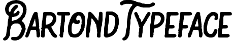 Bartond Typeface Fonte | Visualizar