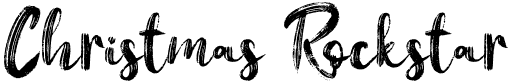 Christmas Rockstar Fonte | Visualizar