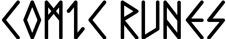 Comic Runes Fonte | Visualizar