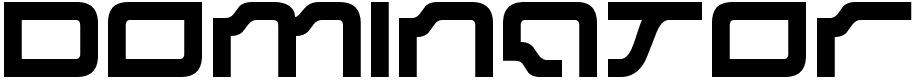 Dominator Fonte | Criar Logotipo