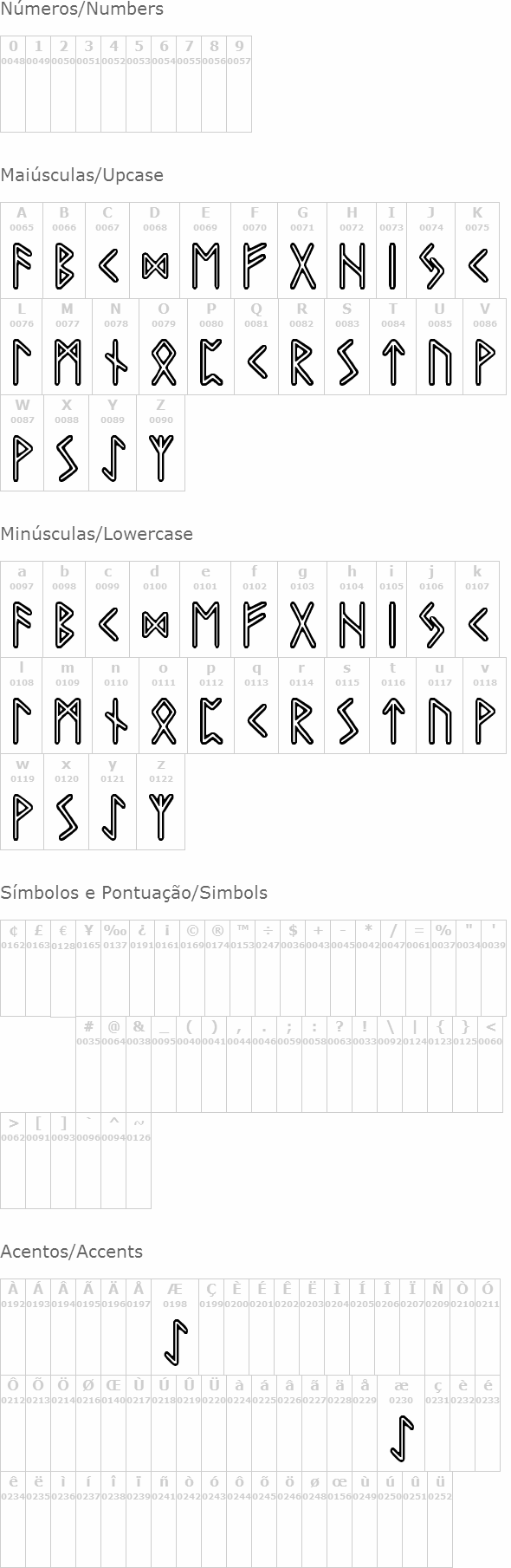 Graip Runic Fonte | Visualizar