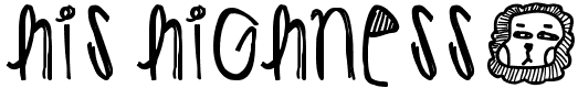His Highness Fonte | Visualizar