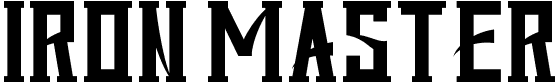 Iron Master Fonte | Visualizar