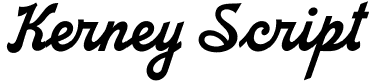 Kerney Script Fonte | Visualizar
