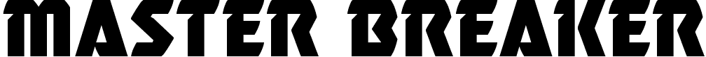 Master Breaker Fonte | Criar Logotipo