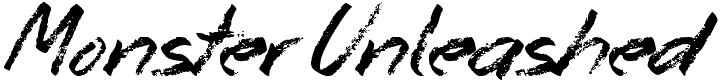 Monster Unleashed Fonte | Visualizar