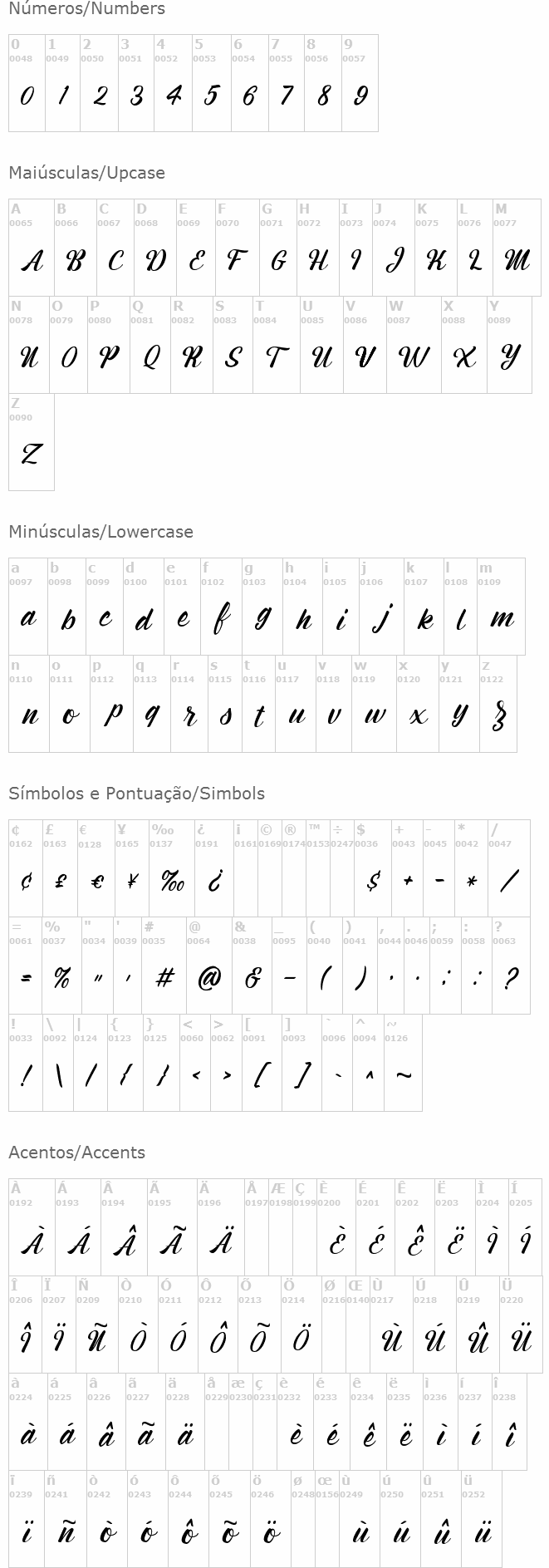 Montagne Script Fonte | Visualizar