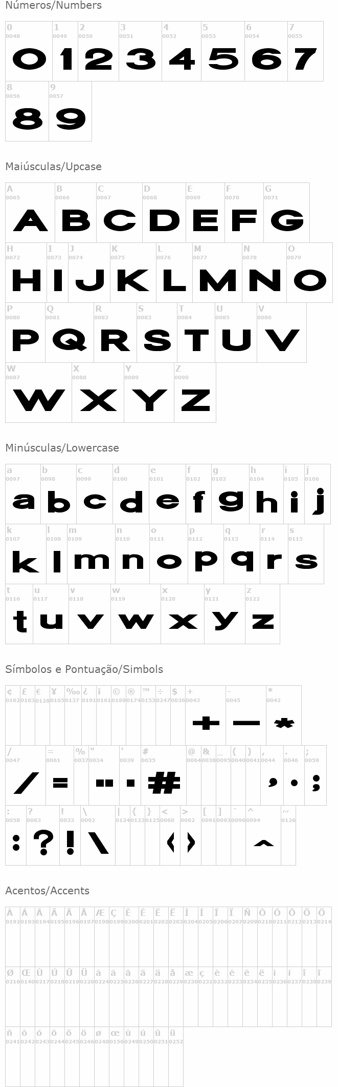 Oscan Expanded Fonte | Visualizar