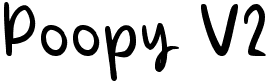 Poopy V2 Fonte | Visualizar