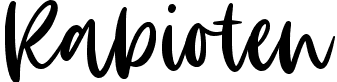 Rabioten Fonte | Criar Logotipo