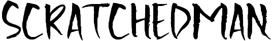Scratchedman Fonte | Visualizar