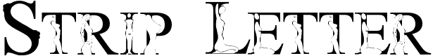 Strip Letter 1 Fonte | Visualizar