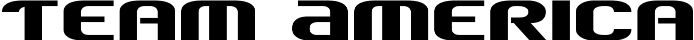 Team America Fonte | Criar Logotipo