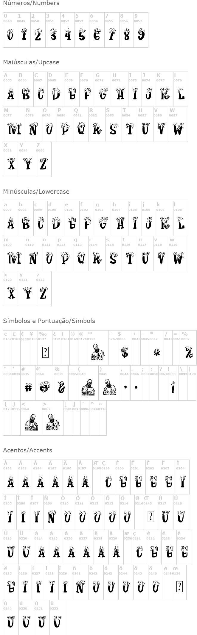 The Winter Child Fonte | Visualizar